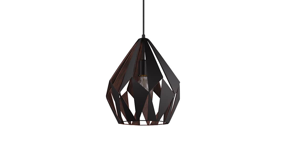 Eglo 49254A Carlton 1 15" Wide Pendant | Ferguson Home