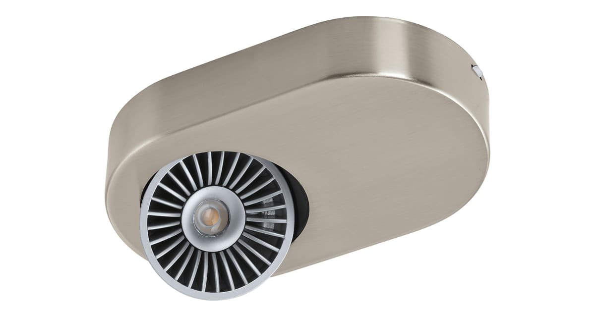 Eglo 94179A Montale 8" Wide Single Light Track Style LED Ceiling ...