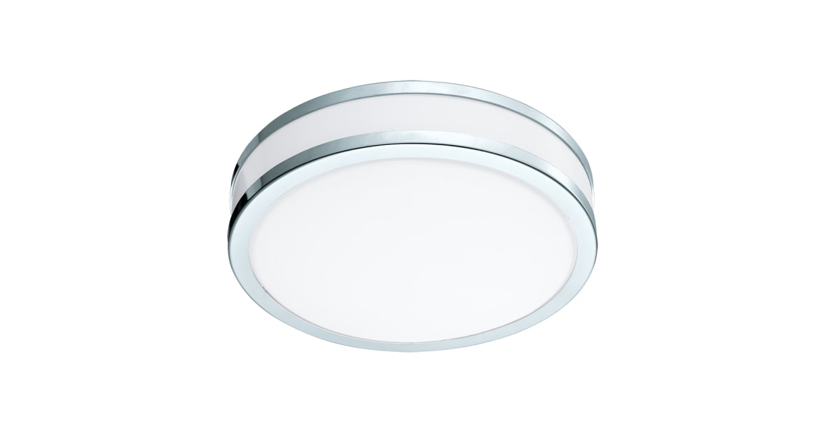 Eglo 95682A Palermo 2 Single Light 11" Wide Integrated LED Flush Mount ...