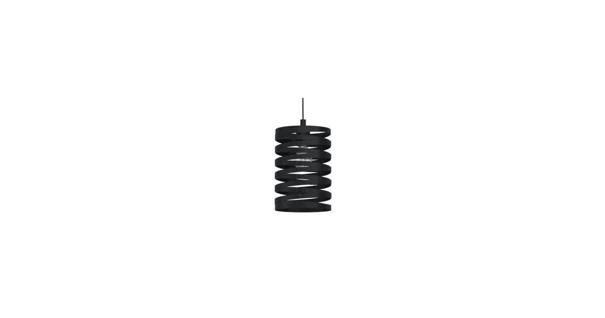 Eglo 99346A Cremella 1-Light Mini Pendant with Spiral Shade | Ferguson Home
