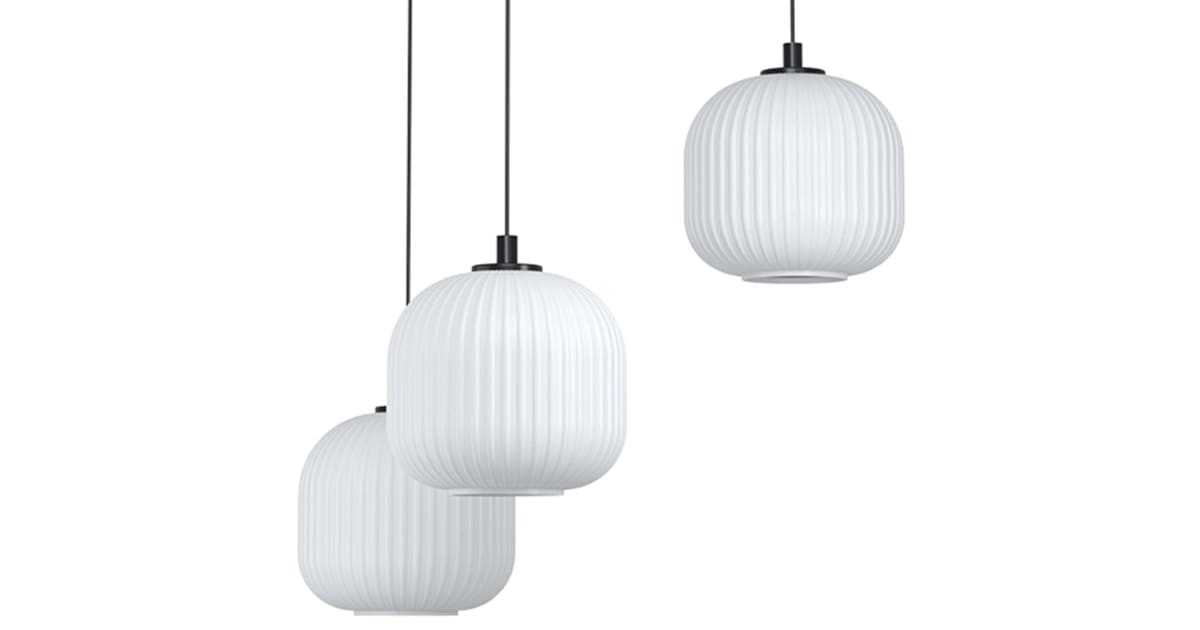 Eglo 99368A Mantunalle 3 Light 25" Wide Multi Light Pendant | Ferguson Home