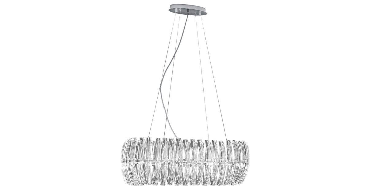 Eglo 89204A 8 Light 1 Tier Chandelier from the Drifter Collection ...