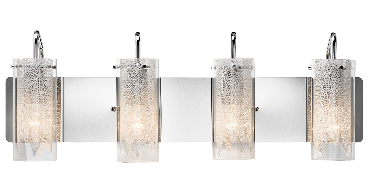 Elan Krysalis 4 Light Bathroom Vanity Fixture | Ferguson Home