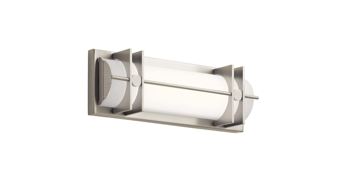 Elan 83906 Nolan Single Light 16" Wide Integrated LED Bath Bar - ADA ...