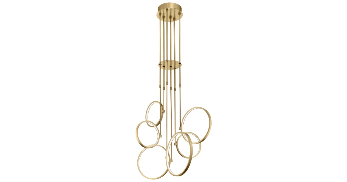 Elan 84205 Bonham 6 Light 28" Wide LED Chandelier | Ferguson Home
