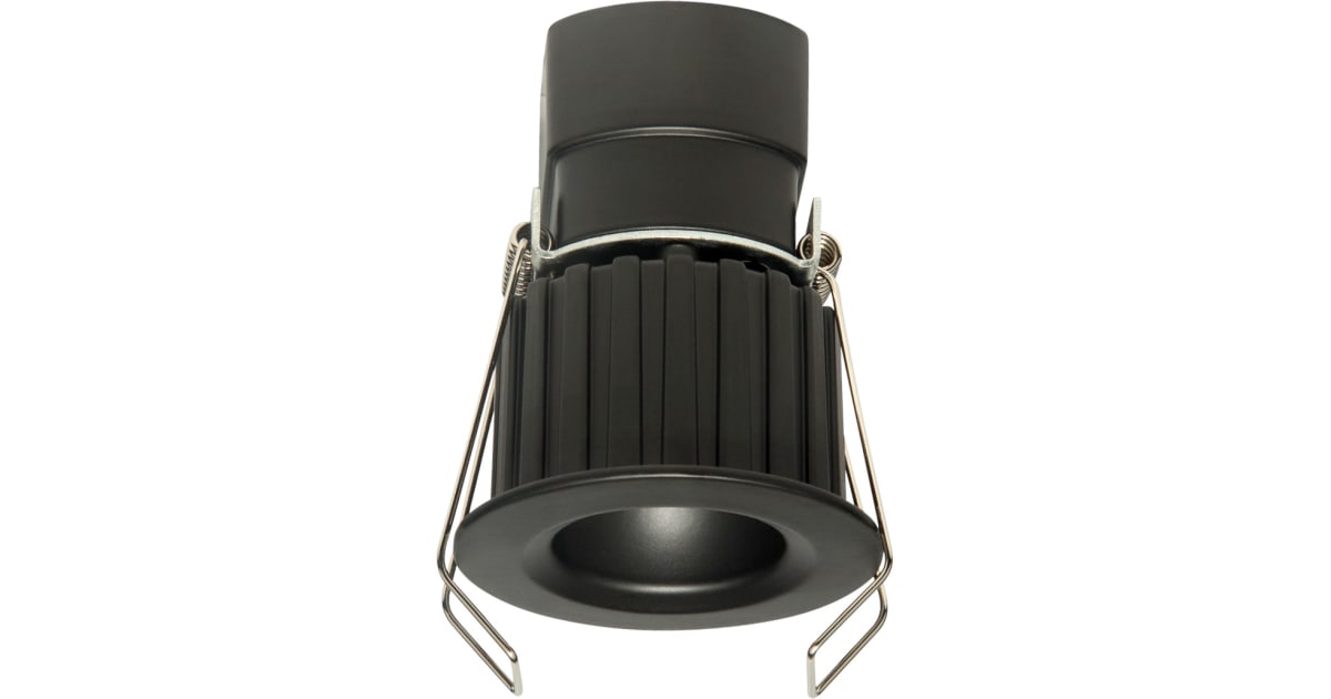 Elco E1L02F35BB The Oak System 1-1/2" Integrated LED Open Recessed Trim ...