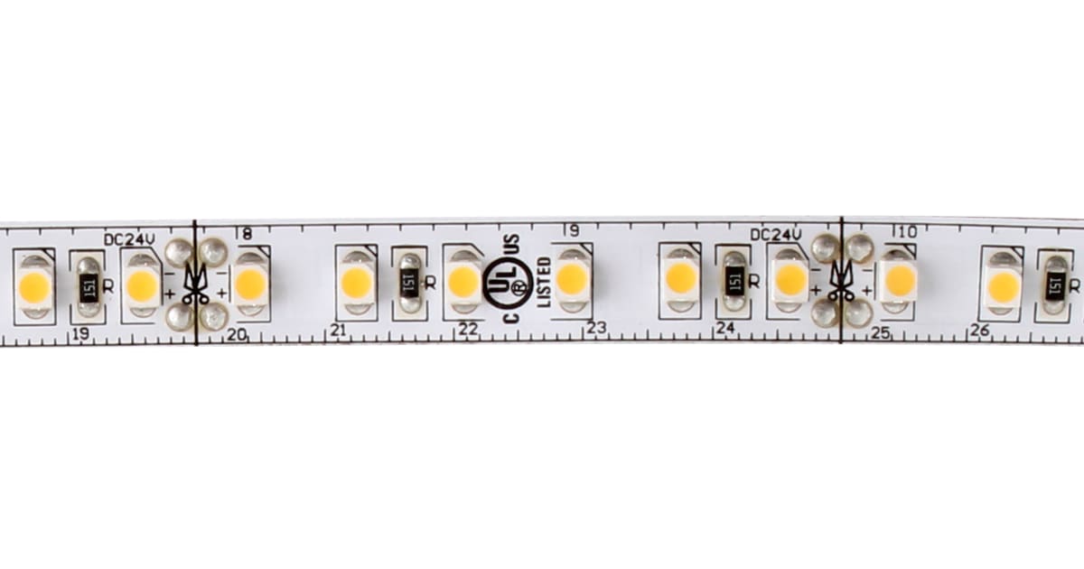 Elco E30-2427-16 Ambio 16' Long 2700K 24V LED Tape Light - 250 Lumens ...