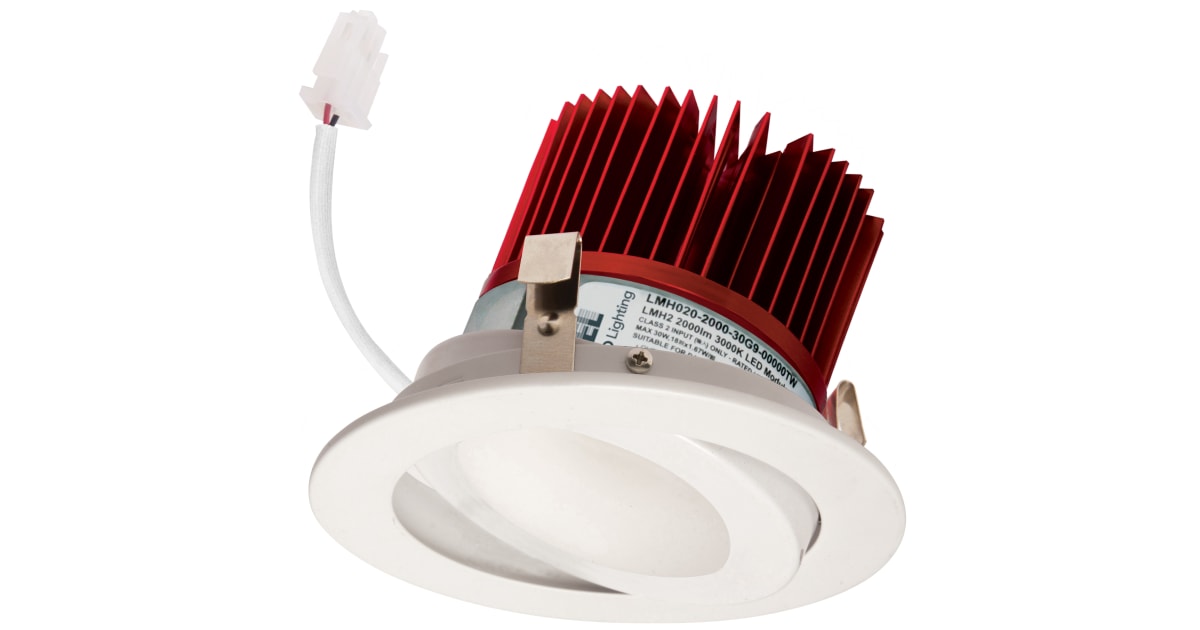 Elco E418C08SDW The Cedar System 4" Integrated LED Adjustable Recessed ...