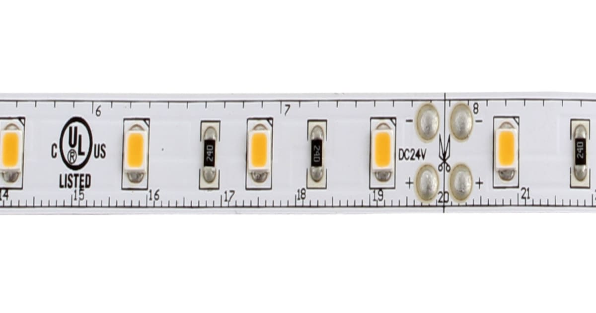 Elco E44-2430-16 Ambio 16' Long 3000K 24V LED Tape Light - 360 Lumens ...