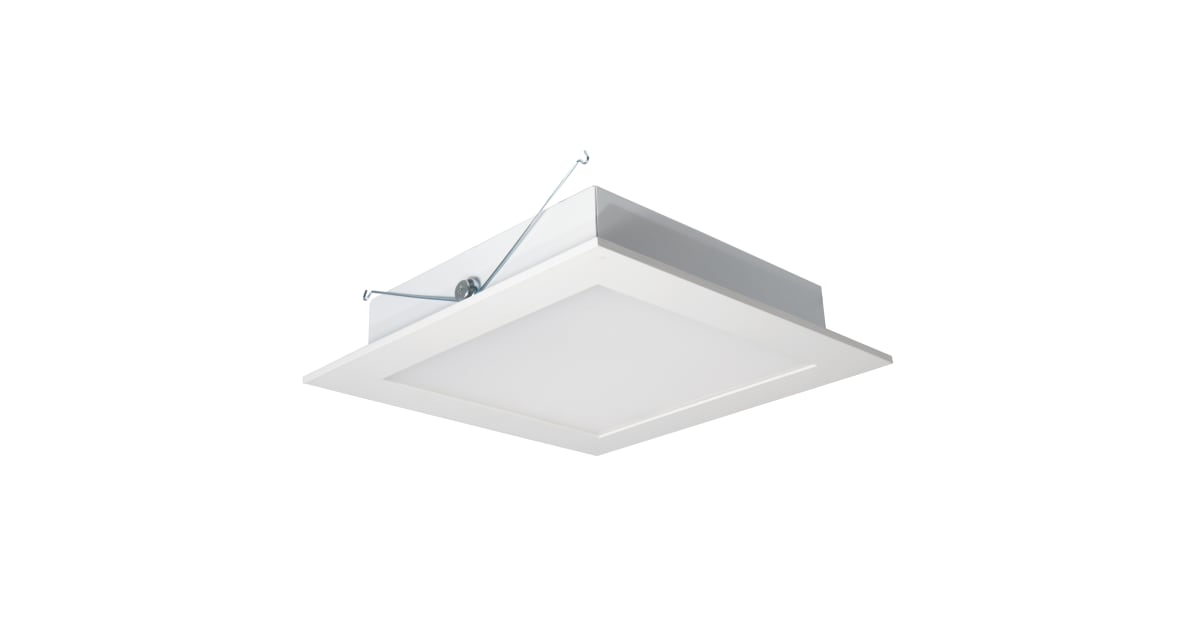 Elco E822L1530W The Maple System 8" Integrated LED Square Recessed Trim ...