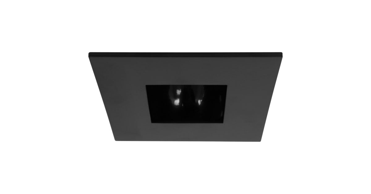 Elco EL2382BB 3" Die-Cast Square Pinhole Trim | Ferguson Home
