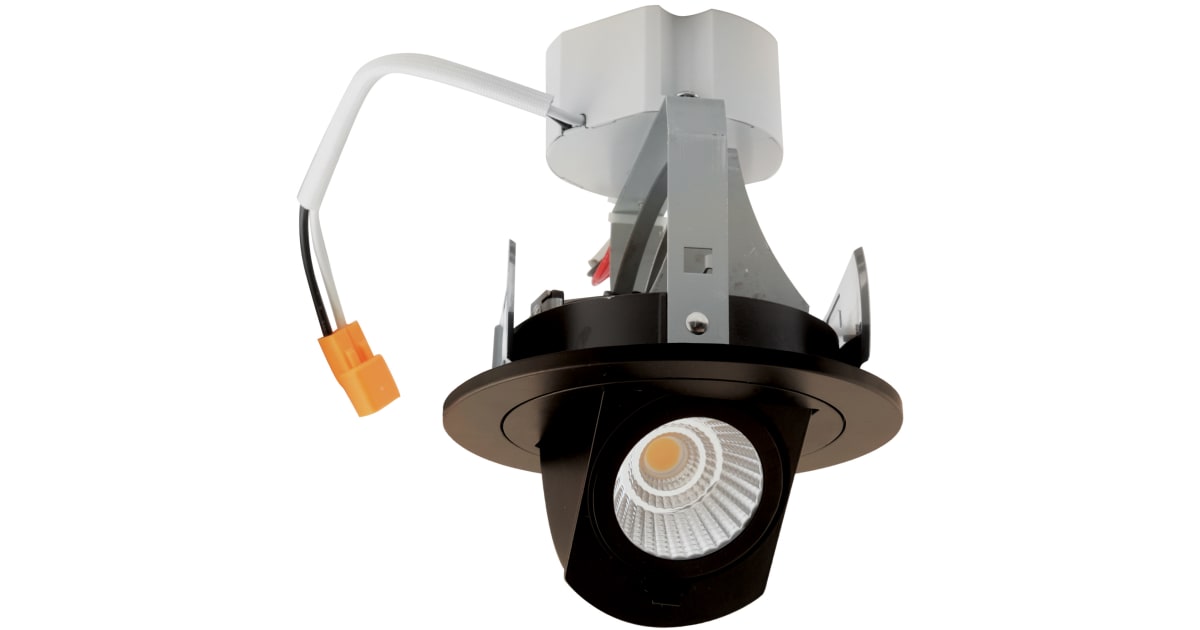 Elco EL39727BZ 3" LED Adjustable Recessed Trim - 2700K / 800 Lumens ...
