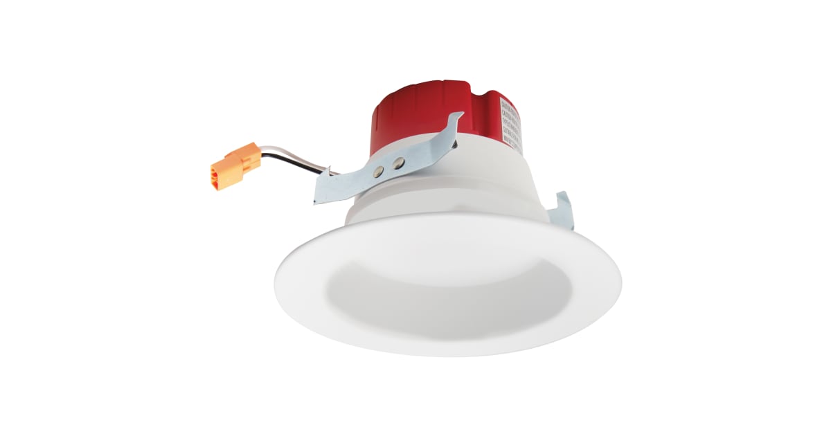 Elco EL41550W 4" Integrated LED Reflector Recessed Trim - 860 Lumens ...