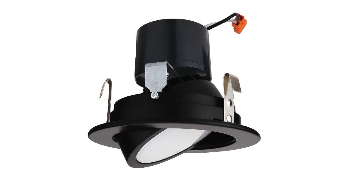 Elco EL416CT5B 4" Integrated LED Adjustable Recessed Trim - 700 Lumens ...