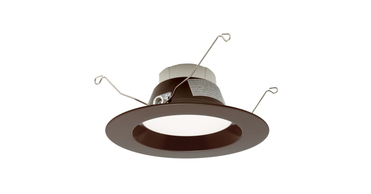 Elco EL615SDBZ 5" Integrated LED Reflector Recessed Trim - 750 Lumens ...