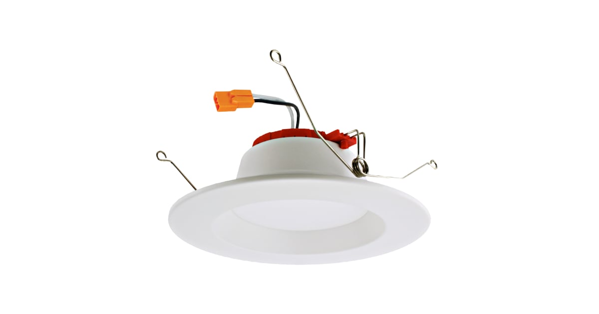 Elco EL61727W 5" Integrated LED Reflector Recessed Trim - 1100 Lumens ...