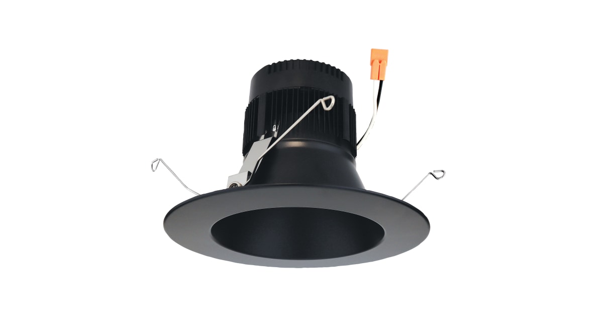 Elco EL637CT5BB 5" Integrated LED Reflector Recessed Trim -2000 Lumens ...