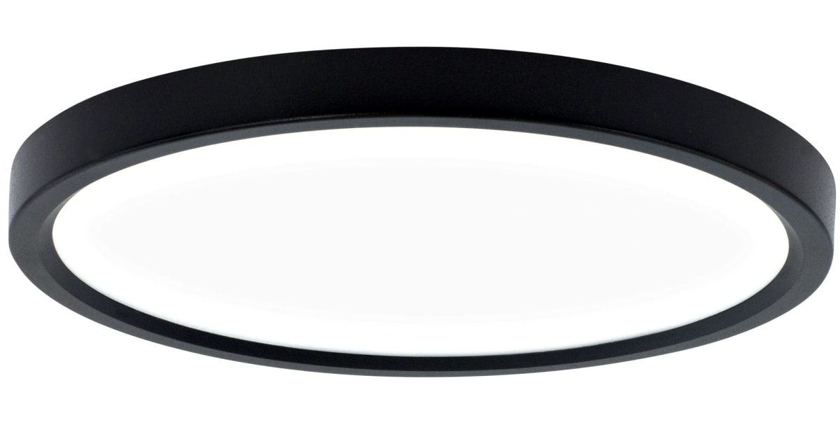 Elco ELSP1230B Sky Panels 12" Wide LED Flush Mount Ceiling Fixture - 22 ...