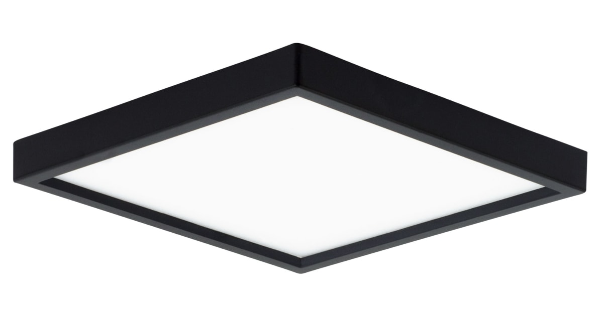 Elco ELSP6640B Sky Panels 7" Wide LED Flush Mount Square Ceiling ...