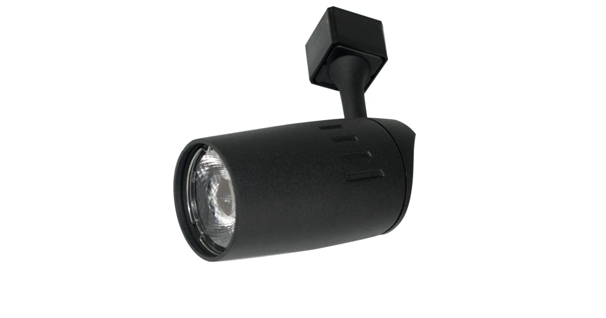 Elco ET578L30B H-Track 5-1/4" Tall 3000K LED Track Head with 38° Beam ...