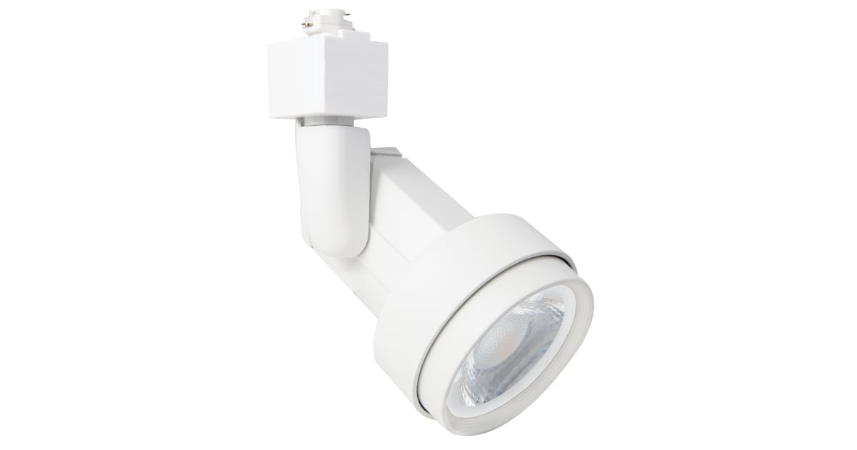 Elco ET613-40DW Transom H-Track 6-1/8" Tall 4000K LED Track Head with ...