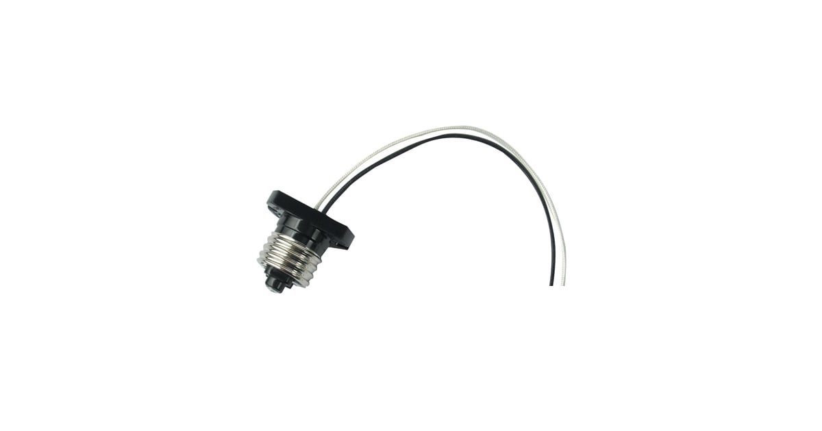 Elco P010T Phenolic Screw Base Adapter with 8" Pigtail Wires | Ferguson ...