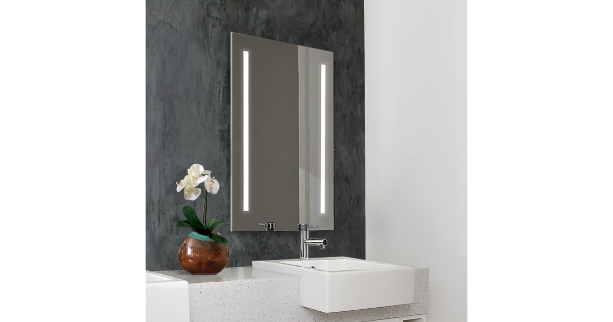 Electric Mirror CHA-2436 Charisma 24" W x 36" H Rectangular Frameless ...