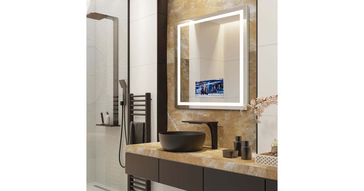 Electric Mirror INT-215-AV-4242 Integrity with 21" TV 42" W x 42" H ...