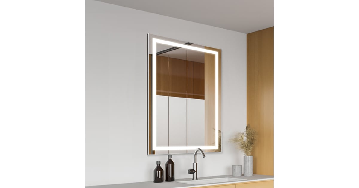 Electric Mirror INT-3042 Integrity 30" W x 42" H Rectangular Frameless ...