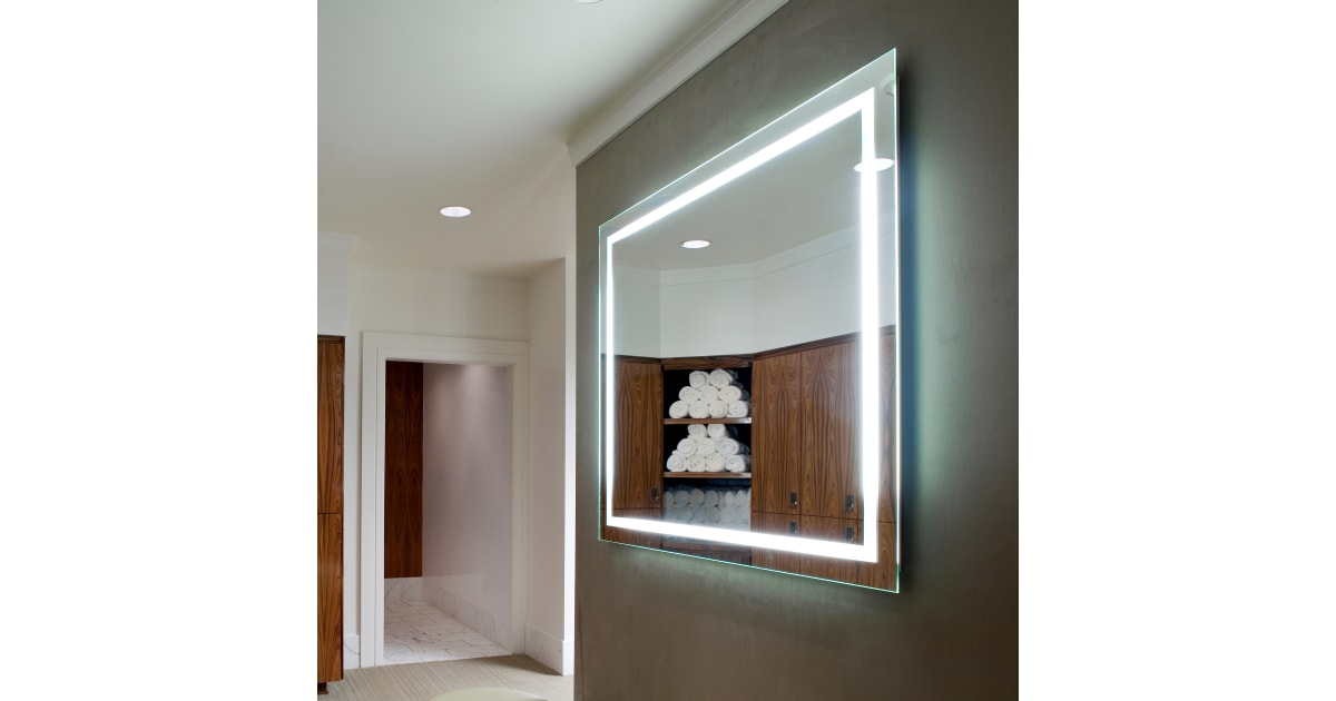 Electric Mirror INT-4236 Integrity 42" W x 36" H Rectangular Frameless ...