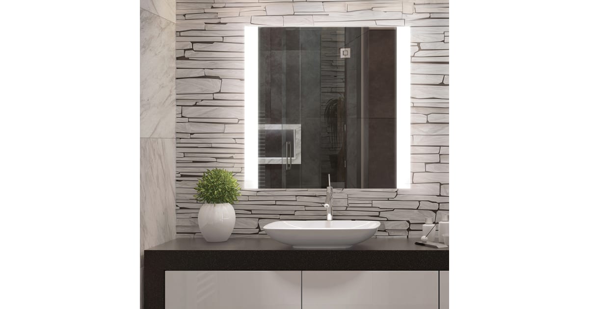 Electric Mirror NOV-3636 Novo 36" W x 36" H Rectangular Frameless ...