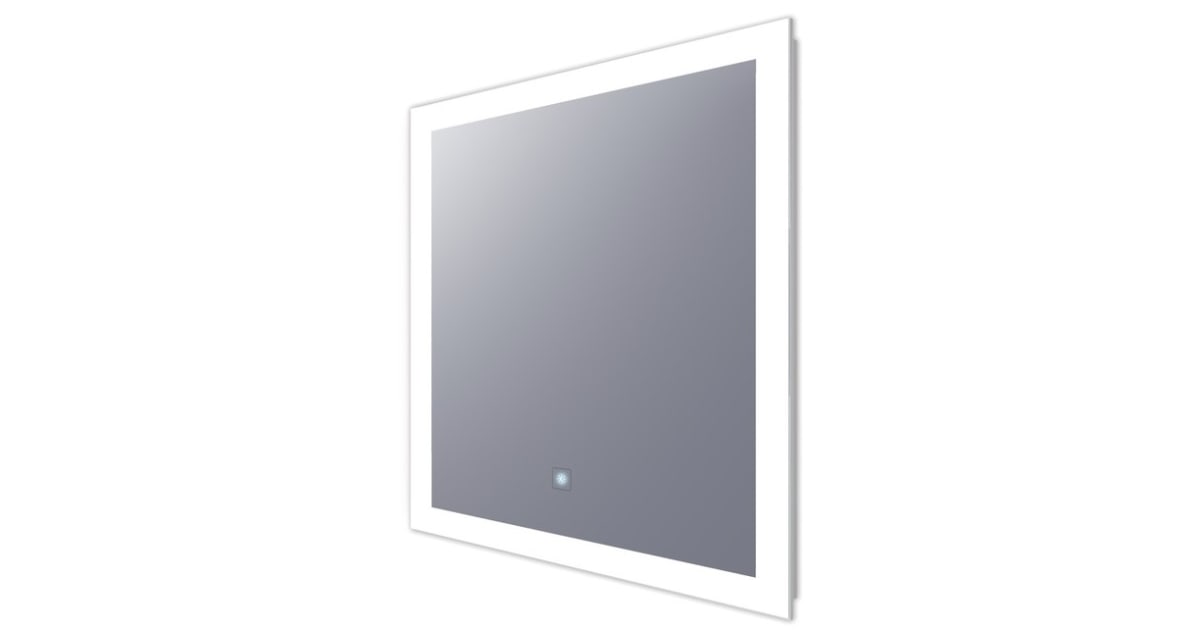 Electric Mirror SIL-4242 Silhouette 42" W x 42" H Rectangular Frameless ...