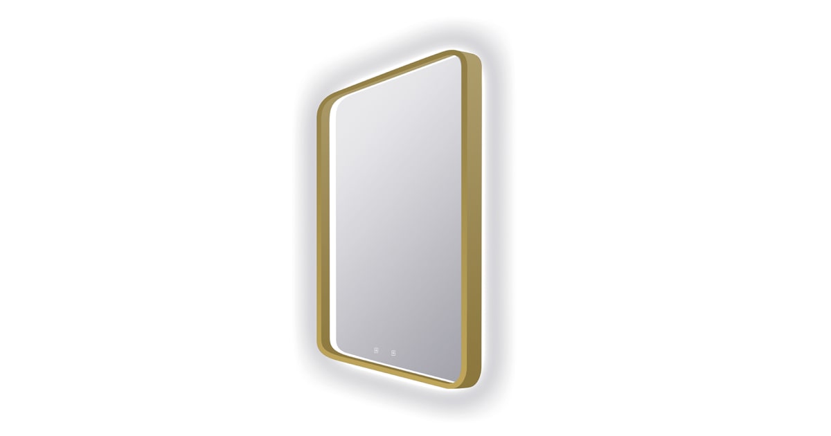 Electric Mirror EMN-2436-BR02 Eminence 24" W x 36" H Rectangular Framed ...