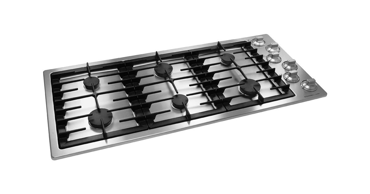 Electrolux E46GC66ESS 46" Gas Cooktop with 6 Sealed Burners ...