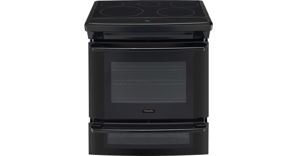 Electrolux EW30ES65GB 30" Electric Slide-In Range with Wave-Touch ...
