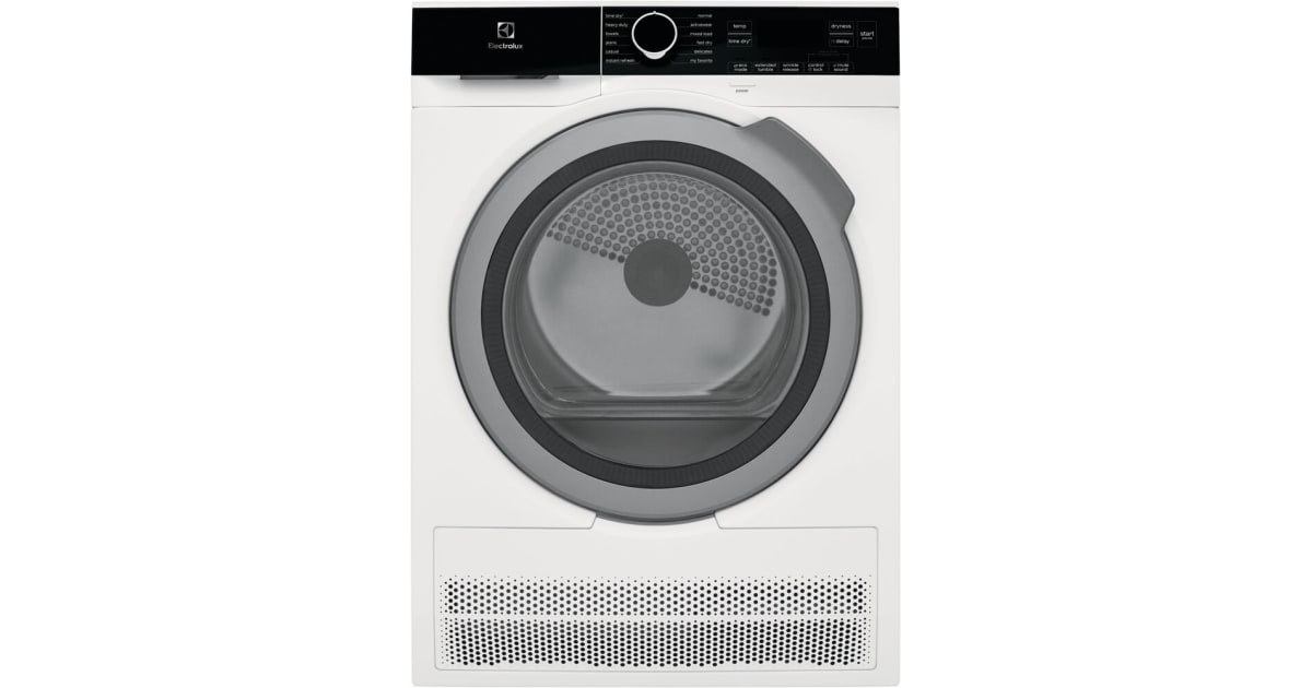 Electrolux ELFE4222AW 24" 4.0 cu. ft. Ventless Electric Dryer with ...