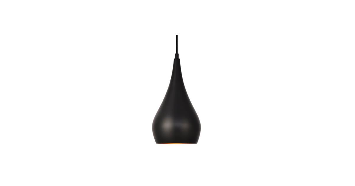 Elegant Lighting LDPG2001 Nora 6" Wide Plug-In Mini Pendant | Ferguson Home