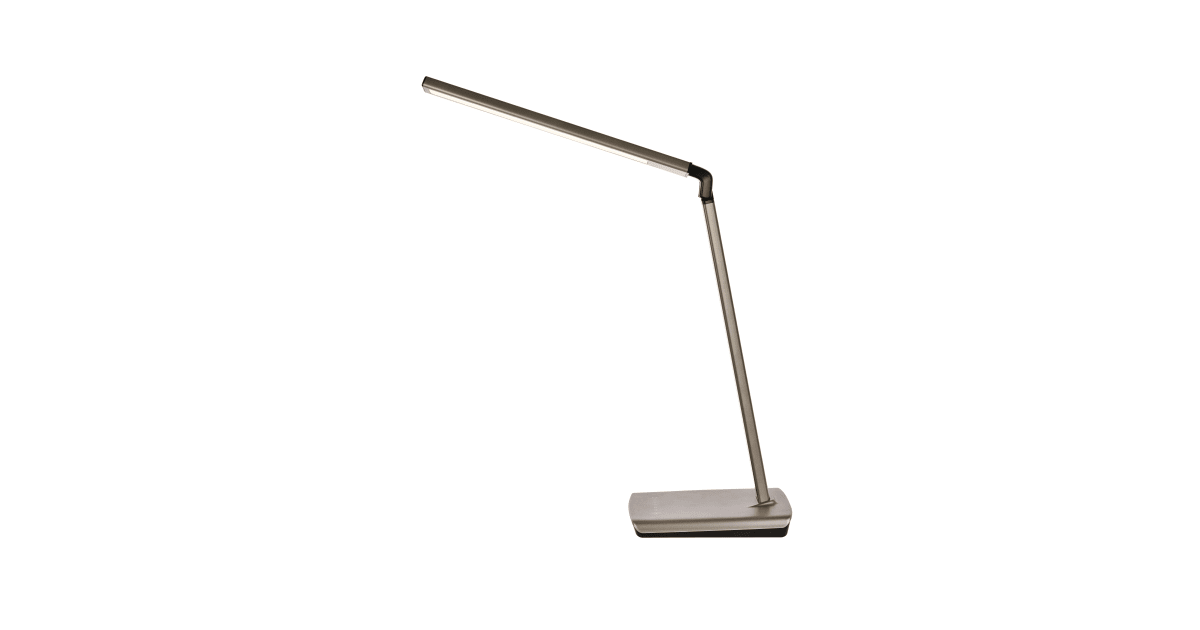 Elegant Lighting LEDDS001 Illumen 31" Tall LED Swing Arm Desk Lamp ...