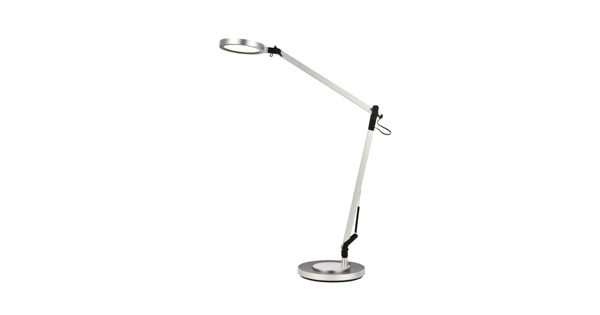 Elegant Lighting LEDDS008 Illumen 35" Tall LED Swing Arm Desk Lamp ...