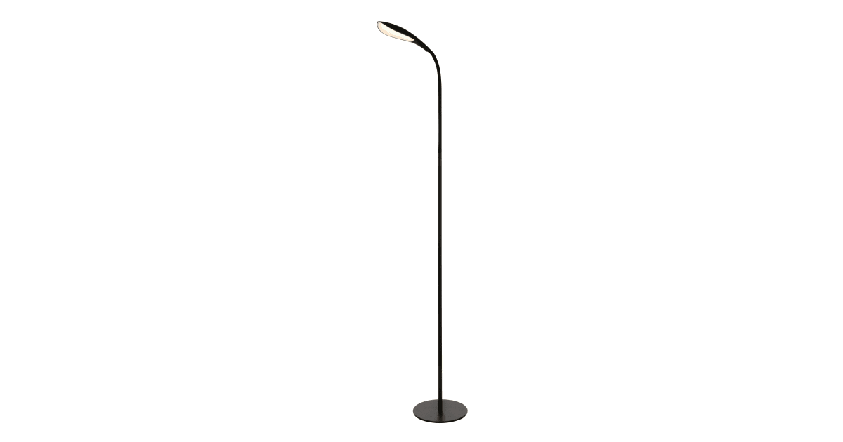 Elegant Lighting LEDFL004 Illumen 65" Tall LED Gooseneck Floor Lamp ...