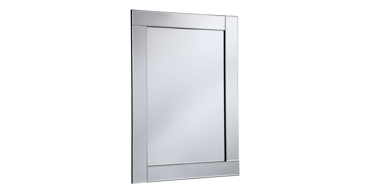 Elegant Lighting MR-3044 Modern 31-1/2" x 13/16" Frameless Bathroom ...