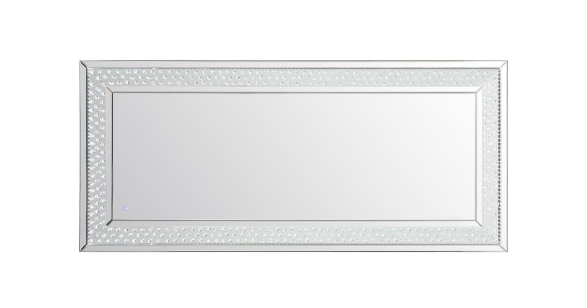 Elegant Lighting MRE93272 Raiden 72" W x 32" H Transitional Rectangular ...