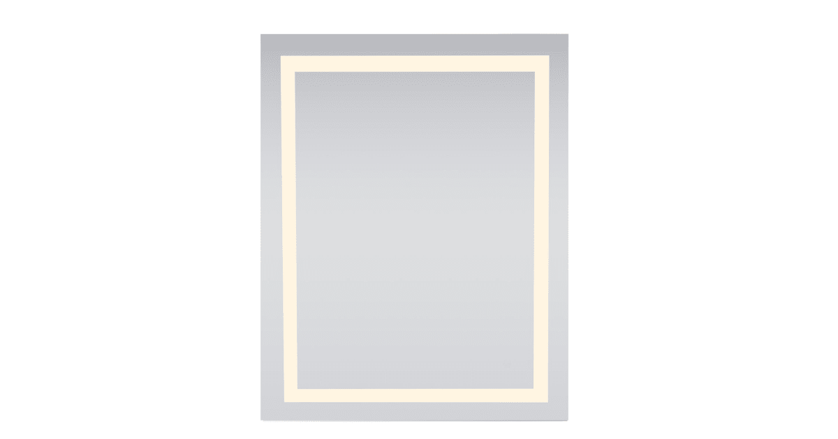 Elegant Lighting MRE-6041 Nova 40" X 32" 3000K LED Mirror with ...