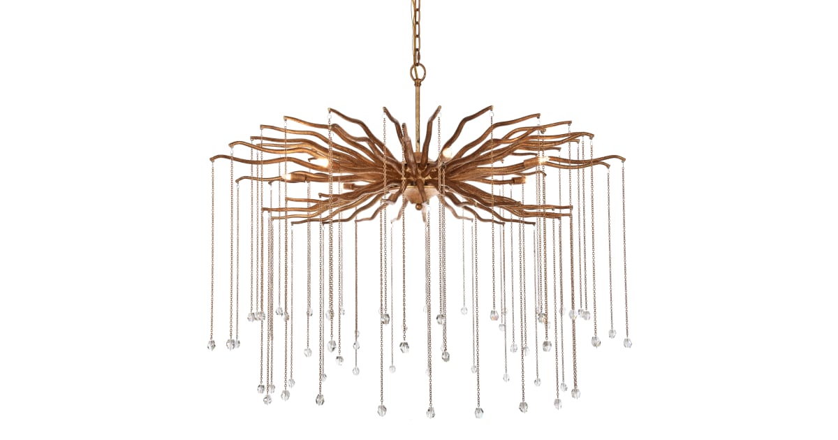 Elegant Lighting 1539G42DAG Willow 7 Light 42" Wide Chandelier ...