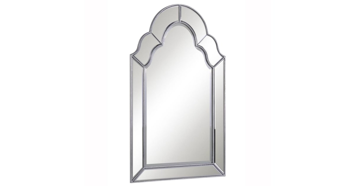 Elegant Lighting MR-3349 25" Wide Mirror from the Antique Collection ...