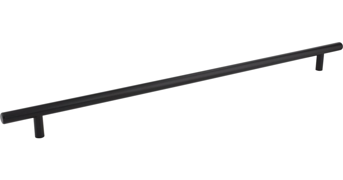 Elements 558SSMB Naples - Hollow Stainless Steel 18-7/8" (480mm) Center ...