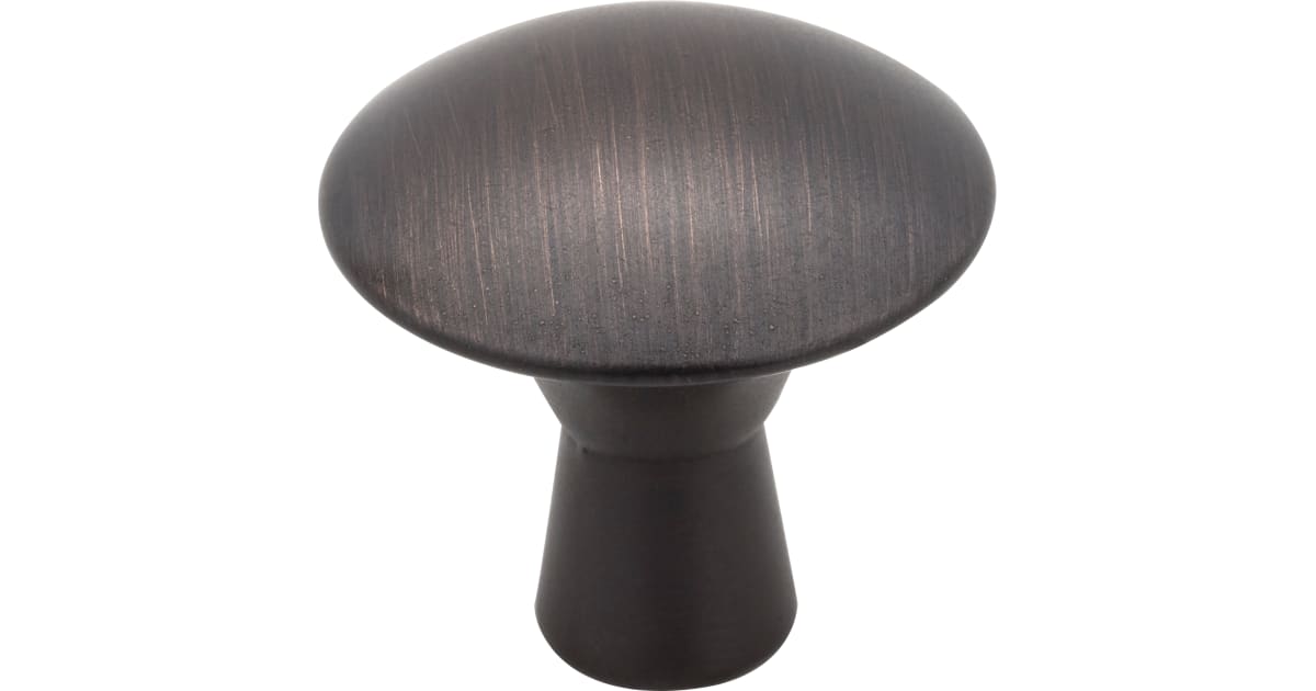 Elements 988DBAC Zachary 1-1/16" Round Dome Sleek Mushroom Button ...