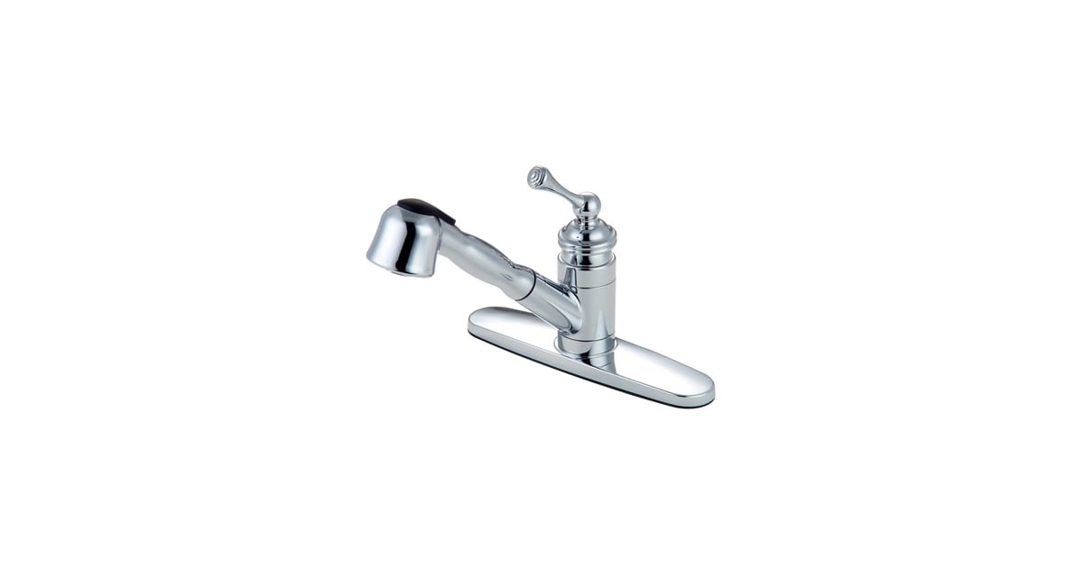Elements Of Design EB3891BL Pullout Spray Kitchen Faucet | Ferguson Home