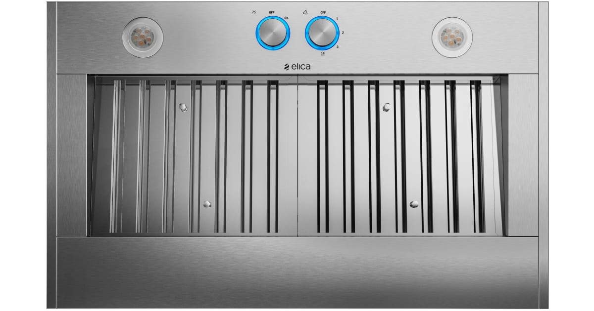 Elica EAR140S4 Arezzo 1200 CFM 40 Inch Wide Range Hood Insert with Hush ...