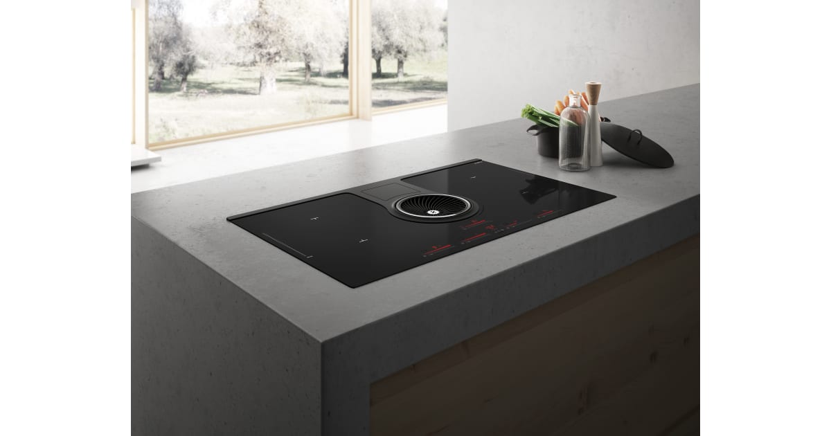 Elica ENT432BL Nikola Tesla 33 Inch Wide 4 Burner Induction Cooktop ...